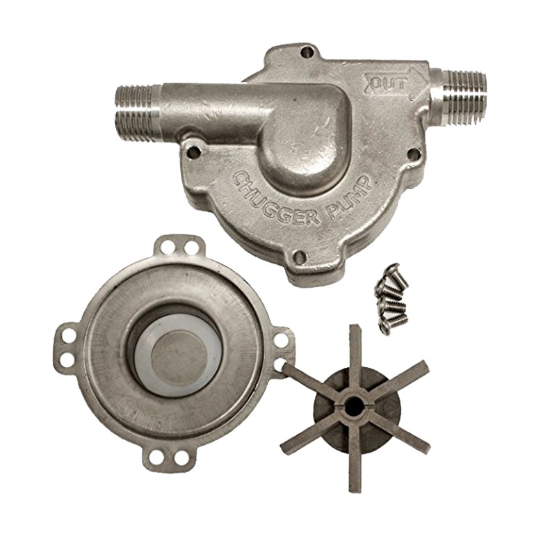 $55 Stainless Steel Homebrewing Pump Head Upgrade | Homebrewing Deal