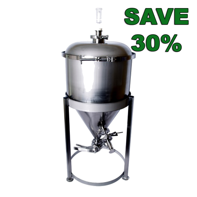 Save up to 30% On MoreBeer Stainless Steel Conical Fermenters ...