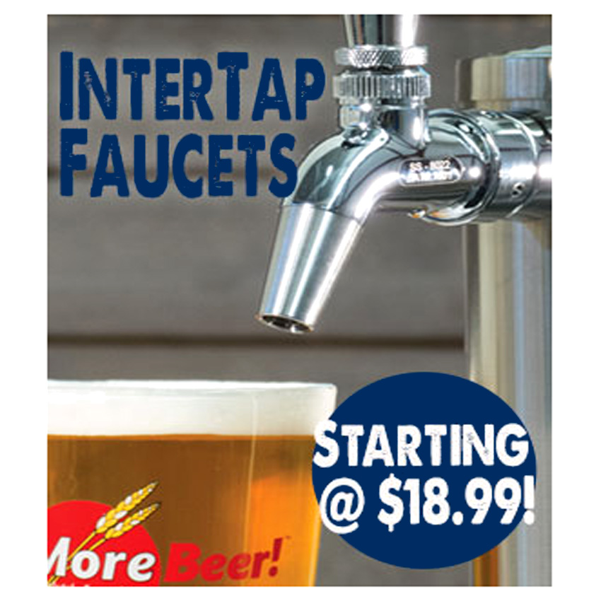 Intertap Forward Sealing Beer Faucets For $18 | Homebrewing Deal