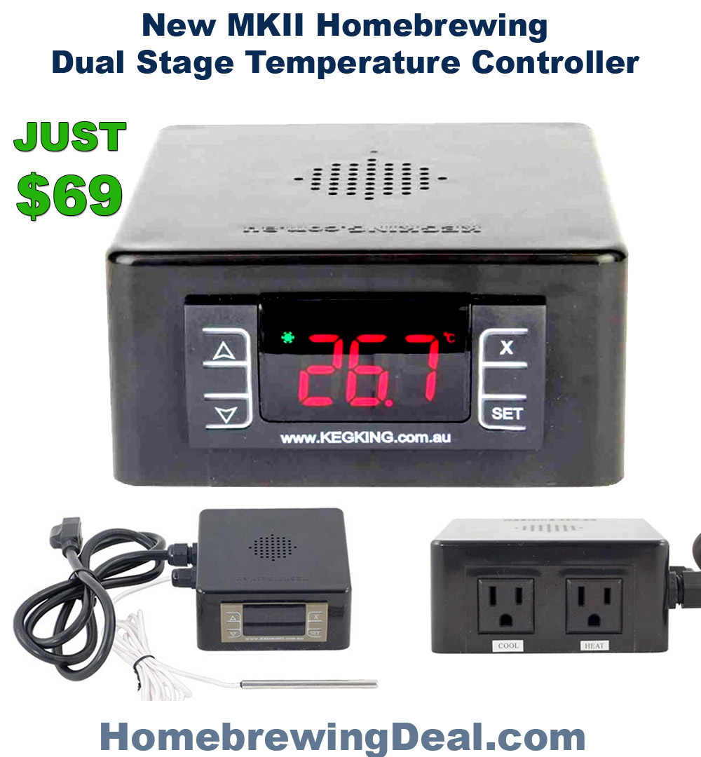 New Home Brewing Product – MK2 Keg King Dual Stage Temperature ...