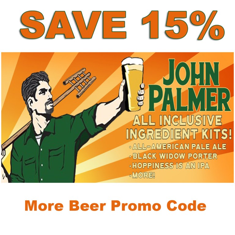 New MoreBeer.com Promo Code – Save 15% On John Palmer Beer Kits ...