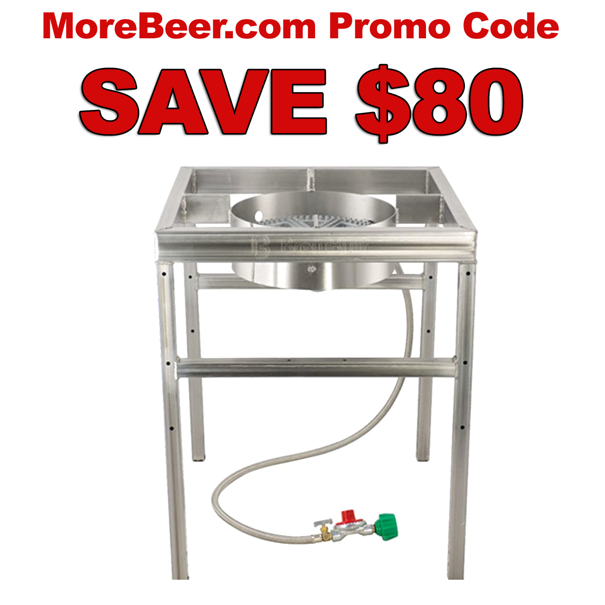 MoreBeer.com Promo Code for $80 Off a Home Brewing Burner | Homebrewing ...